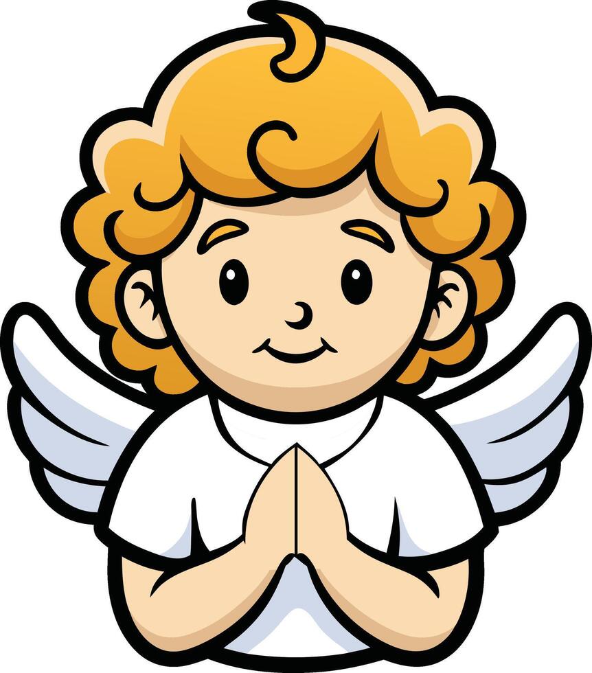 Angel clip art 58328001 Vector Art at Vecteezy