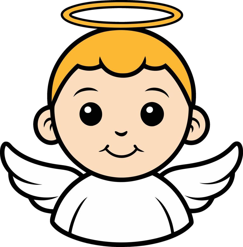 Angel clip art 58328060 Vector Art at Vecteezy