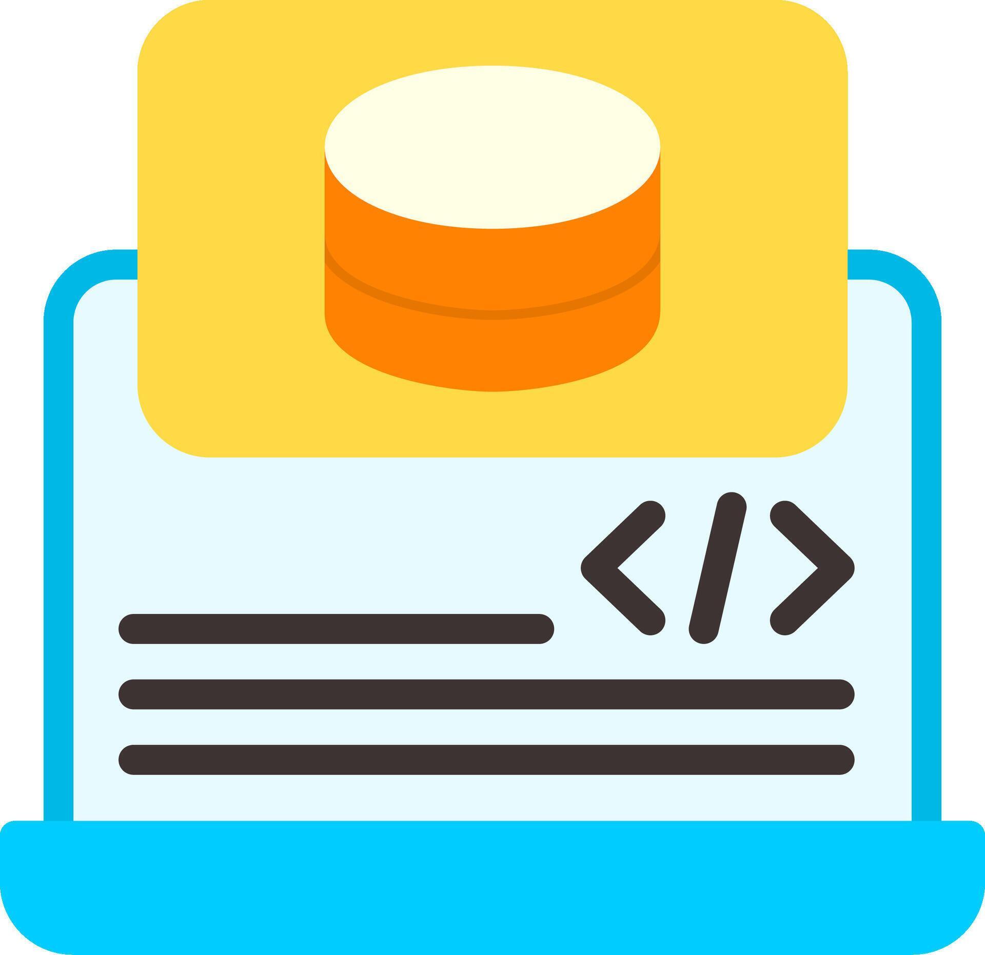 Backend Development Flat Element Style 58356824 Vector Art at Vecteezy