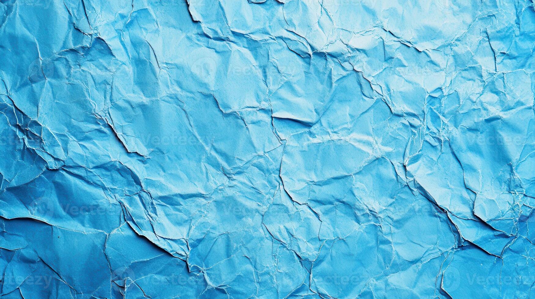 Crumpled blue paper background with a blue sky 58407231 Stock Photo at ...