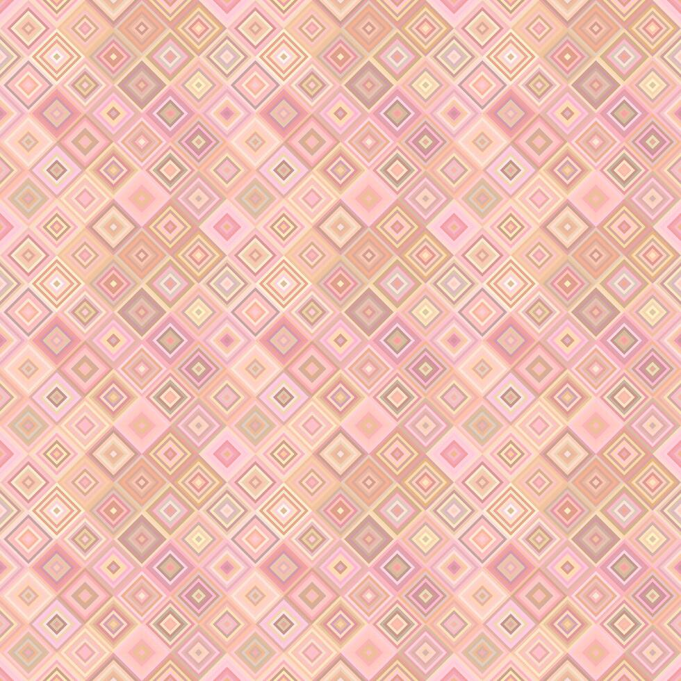 Geometrical Diagonal Square Pattern Tiled Mosaic Background Graphic