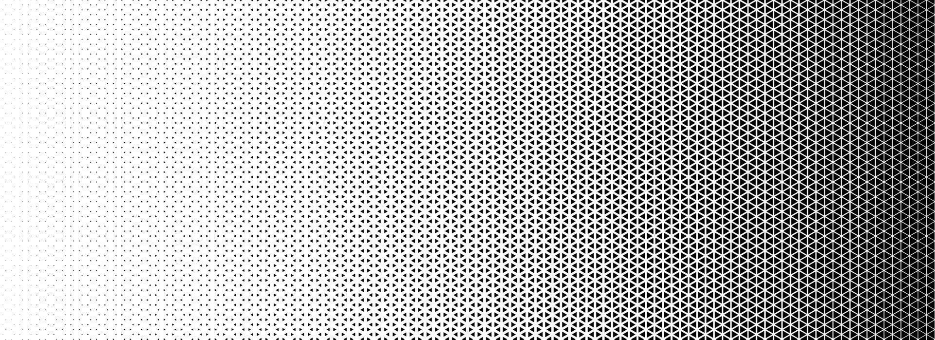 Triangle Halftone Gradient Texture Geometric Triangular Tech Pattern Background Black Abstract
