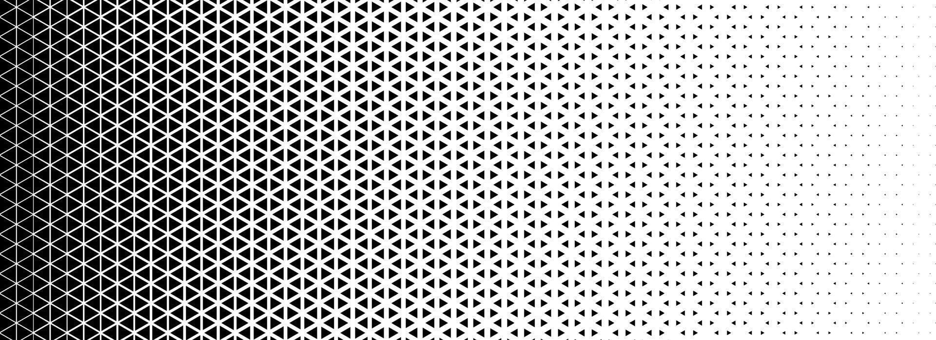 Triangle Halftone Gradient Texture Geometric Triangular Tech Pattern Background Black Abstract