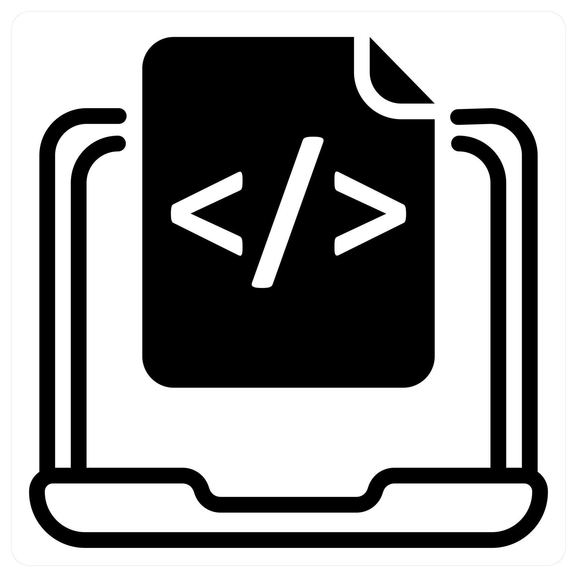 Web Development And Coding In Black Duo Line 58588180 Vector Art At Vecteezy