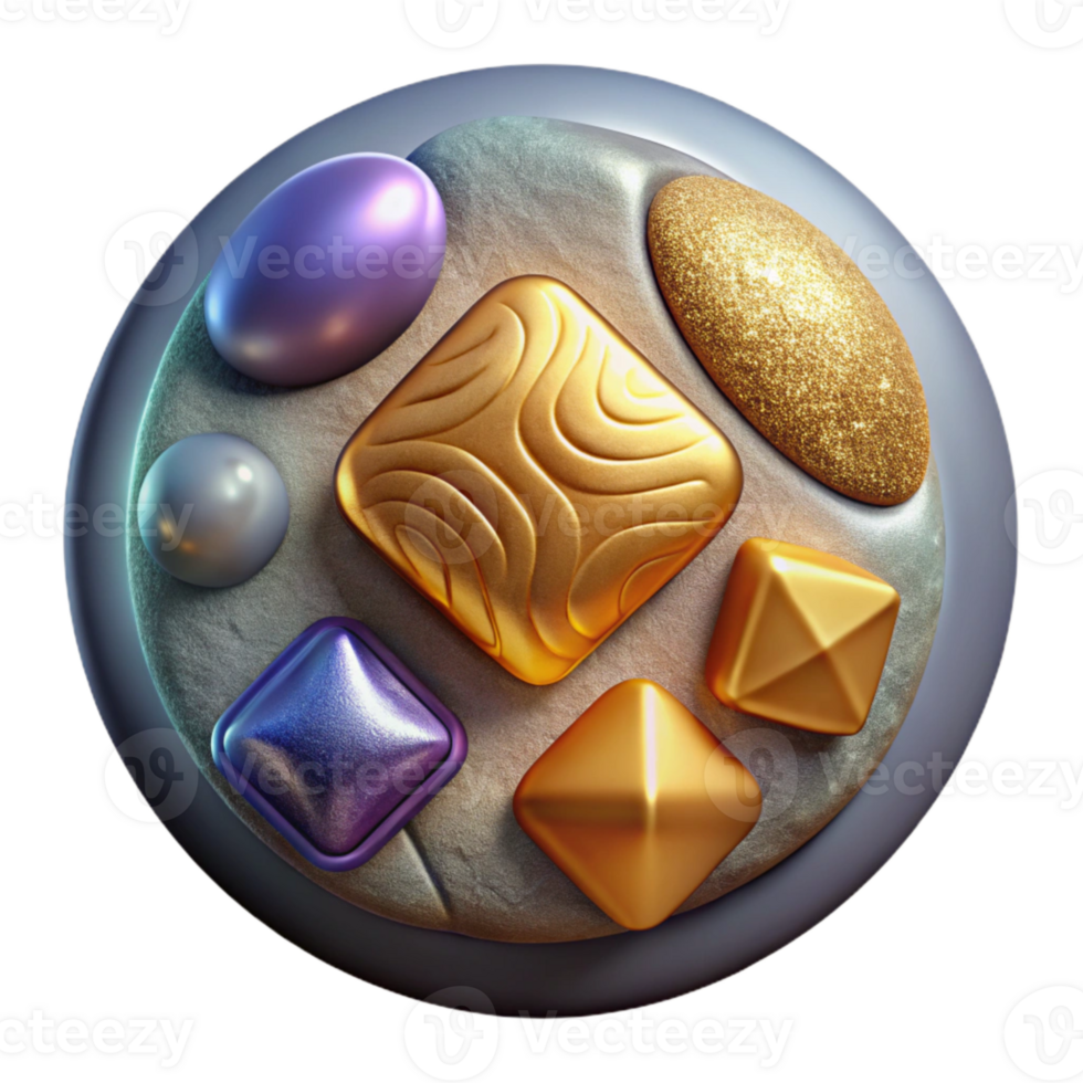 beautiful vintage D Ui Button Pack Isolated for Game Ui Design genuine ...