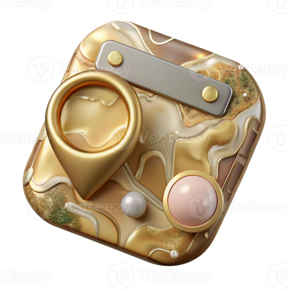 beautiful rustic Modern Map Interface with Search Bar Isolated for ...