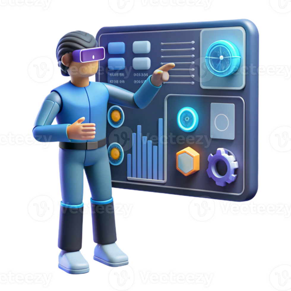 Impressive Contemporary A Futuristic Interface Displaying Complex Data