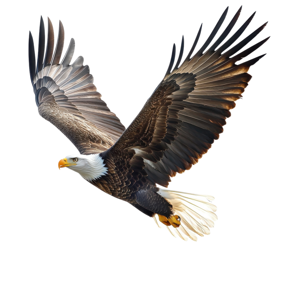 Majestic Bald Eagle in Flight on transparent background. 58696103 PNG Majestic Bald Eagle in Flight on transparent background. 58696103 PNG