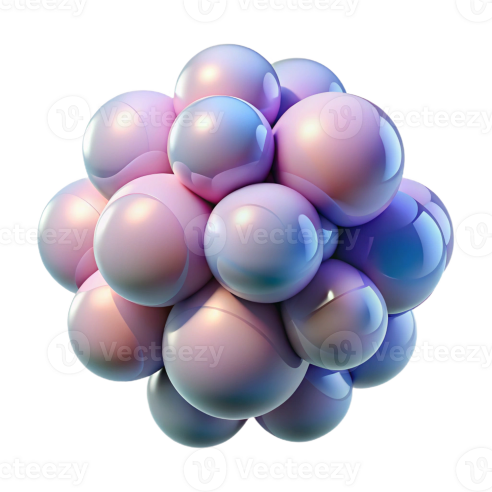 Stunning Rustic A Cluster Of Translucent Orbs Overlapping And Intersecting Creating A Sense Of