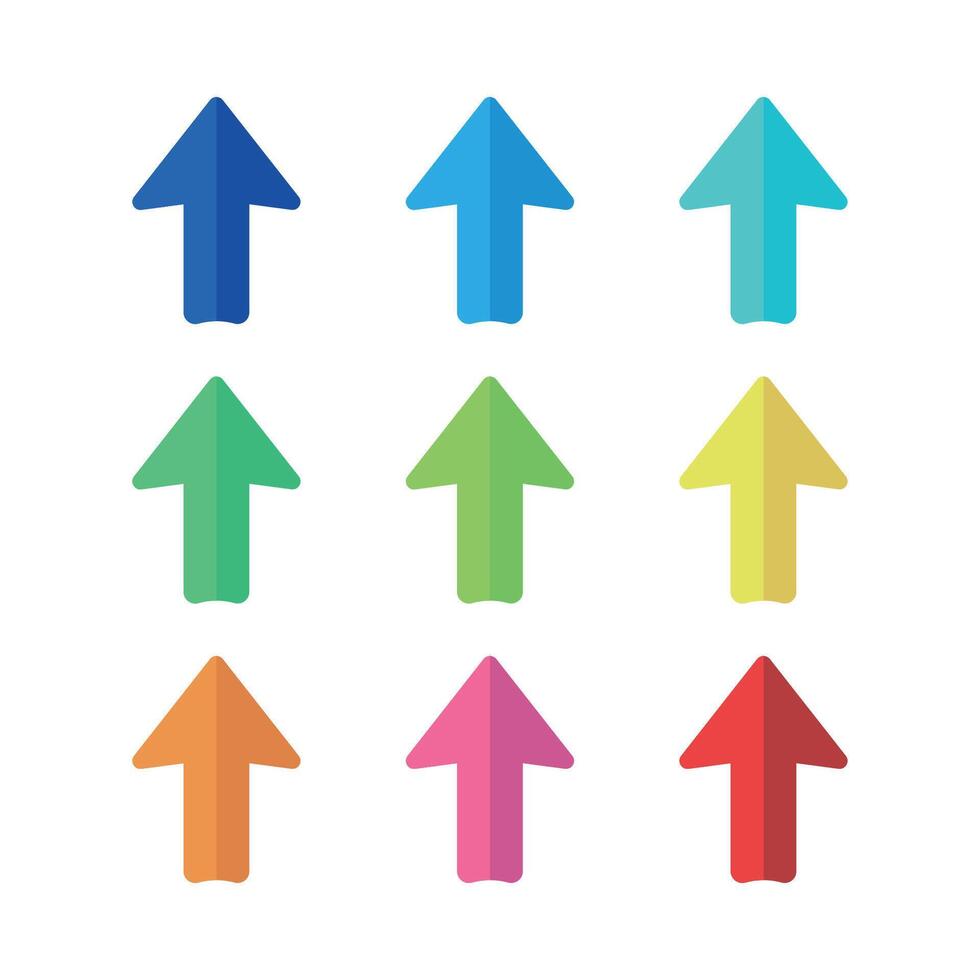 Half Shadow Arrows Multiple Colours Set 58735713 Vector Art at Vecteezy Half Shadow Arrows Multiple Colours Set 58735713 Vector Art at Vecteezy