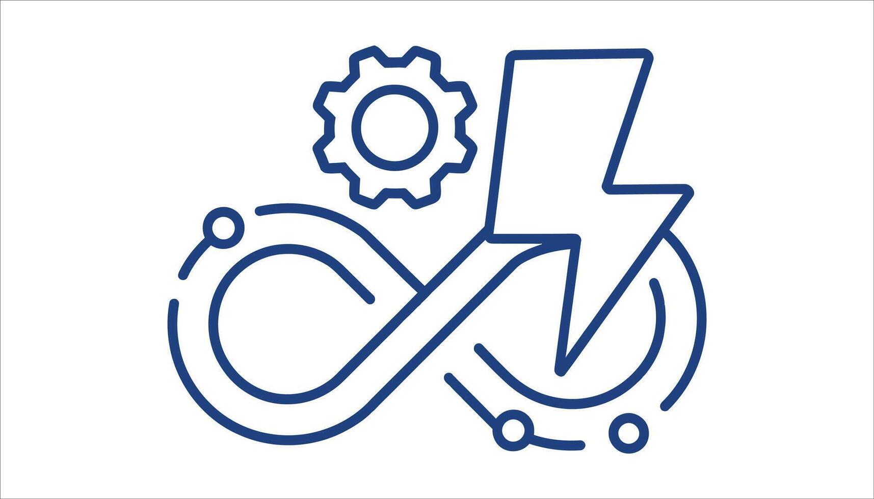 DevOps Automation Icon - Infinity Loop with Gear and Lightning Bolt ...