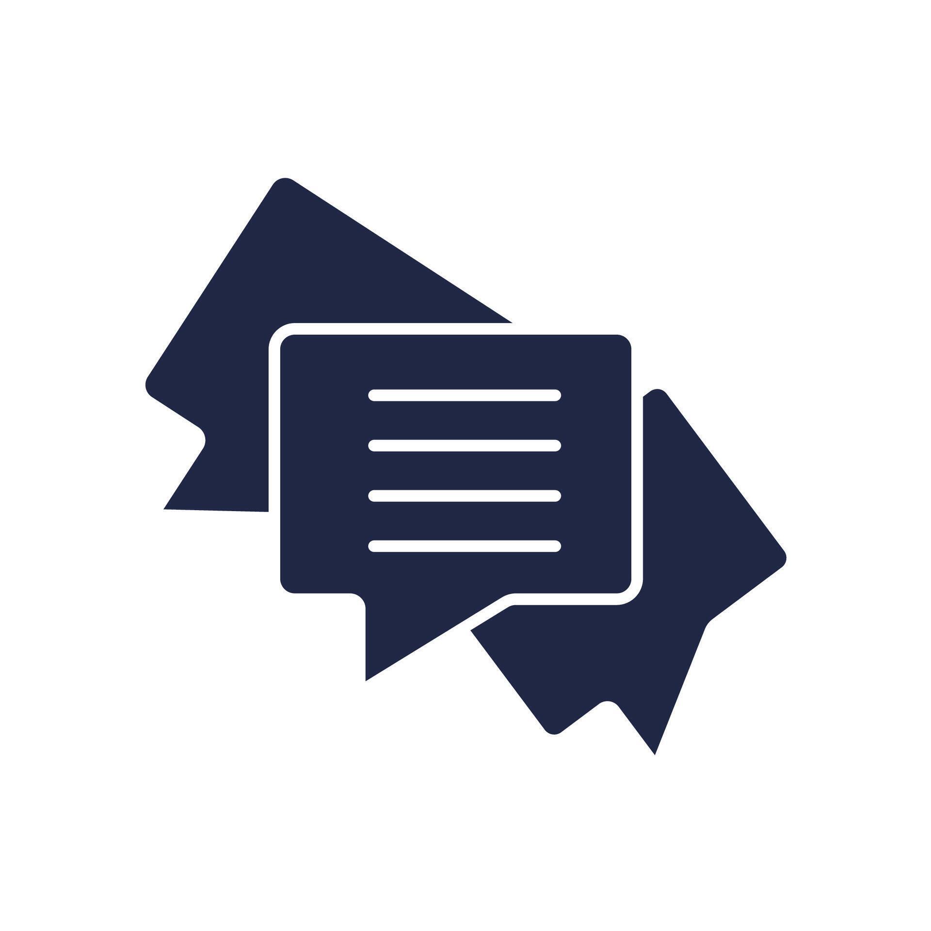 message icons Flat style design 58781219 Vector Art at Vecteezy