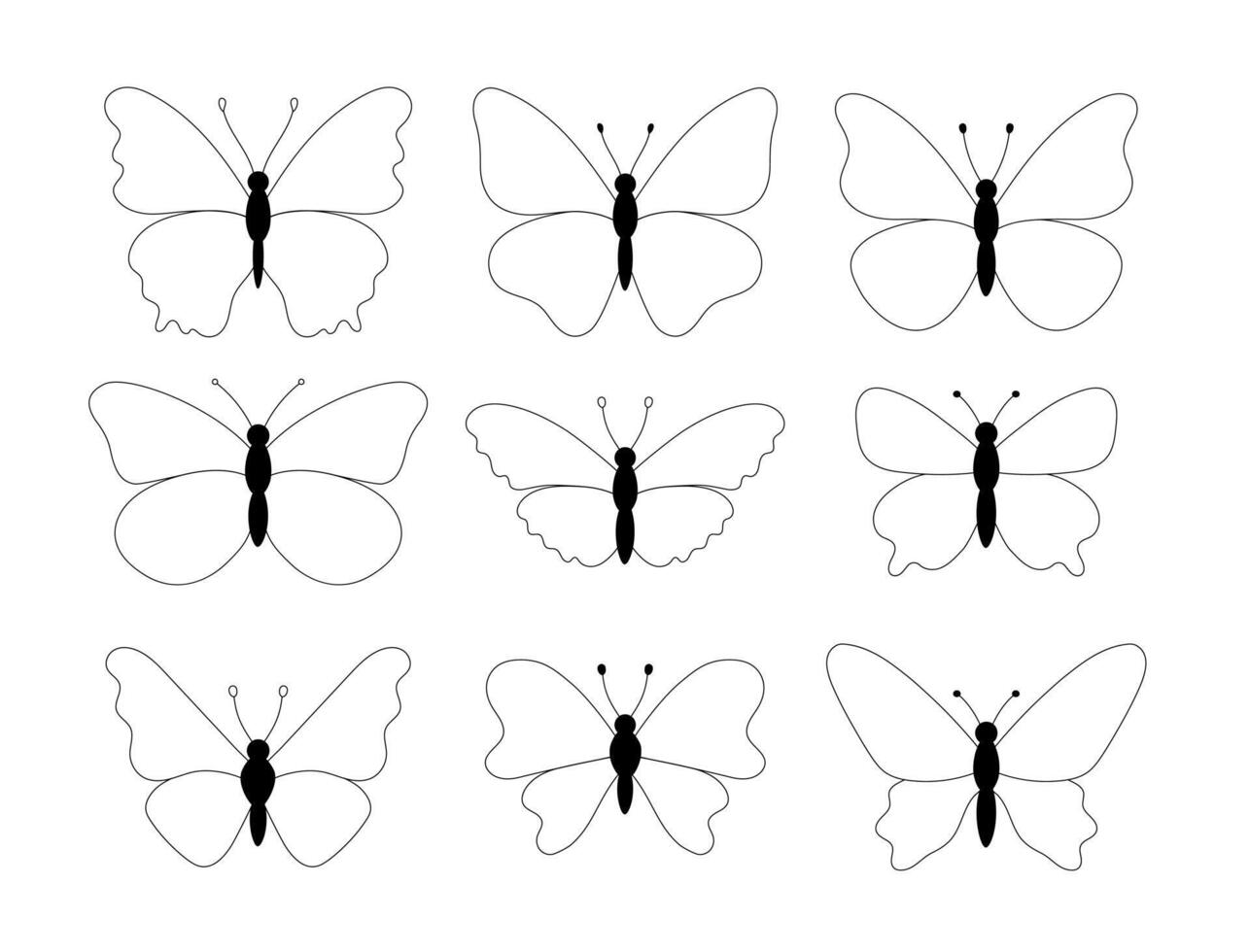 Butterfly Patterns To Trace Free Printable Butterfly Templates
