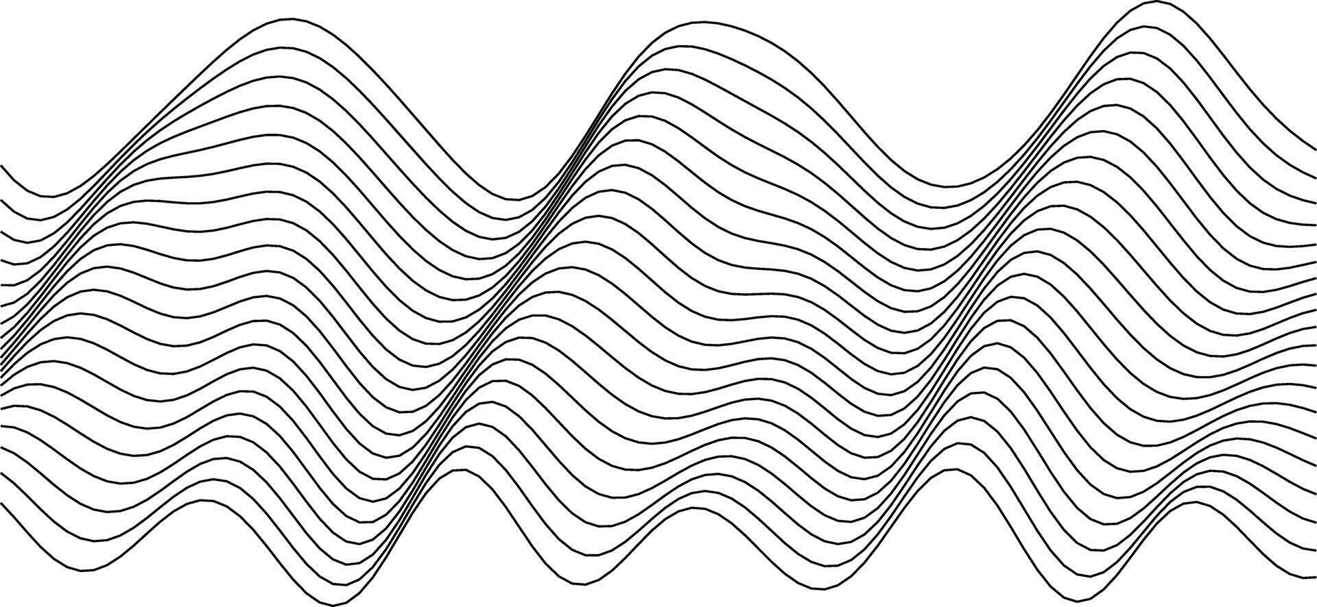 Abstract wave pattern design for modern backgrounds and graphic ...