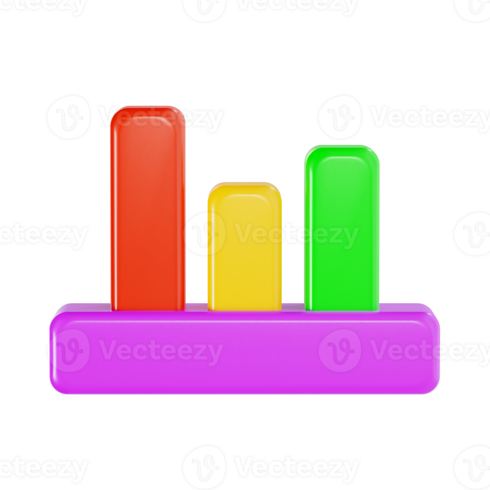 Statistical Data Chart 3d Illustration 59031474 Png