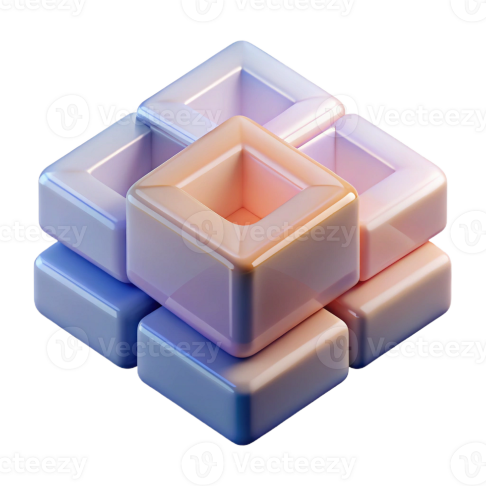 Vibrant Traditional A Series Of Overlapping Translucent Squares Creating A Sense Of Depth And