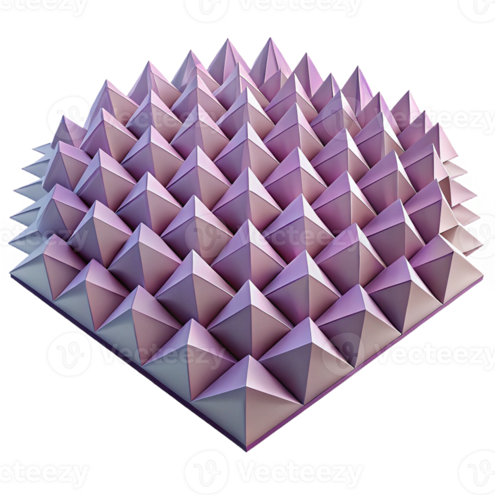 Magnificent Minimalist A Field Of Randomly Generated Triangular Shapes Forming An Abstract