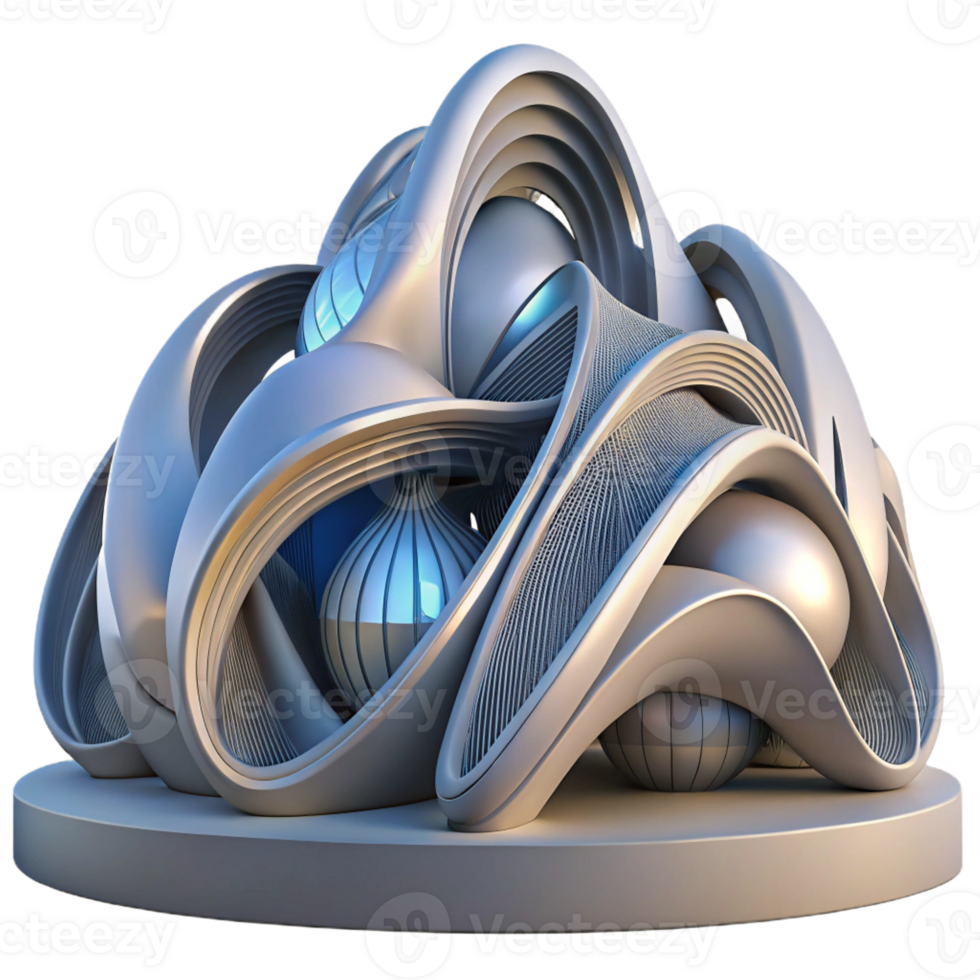 serene rustic Parametric architecture, complex curves, algorithmic design, dynamic lighting ...