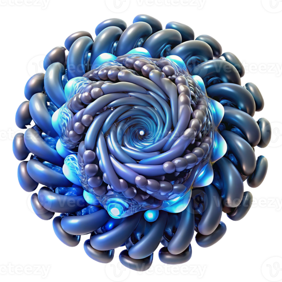Beautiful Rustic A Swarm Of Nanobots Forming A Complex Swirling