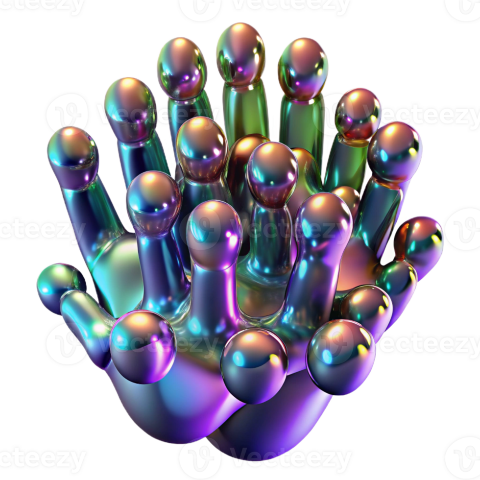 Vibrant Classic A Swarm Of Nanobots Forming The Shape Of Original