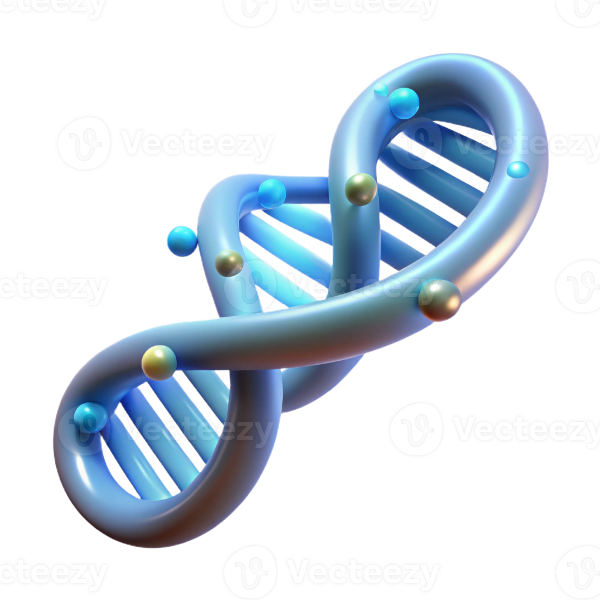 dramatic vintage A DNA strand unraveling and reforming into a digital ...