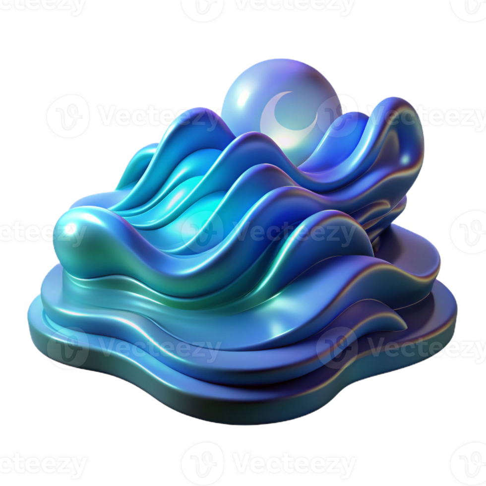 Impressive Creative A Serene Abstract Representation Of Water Using Flowing Lines And Cool