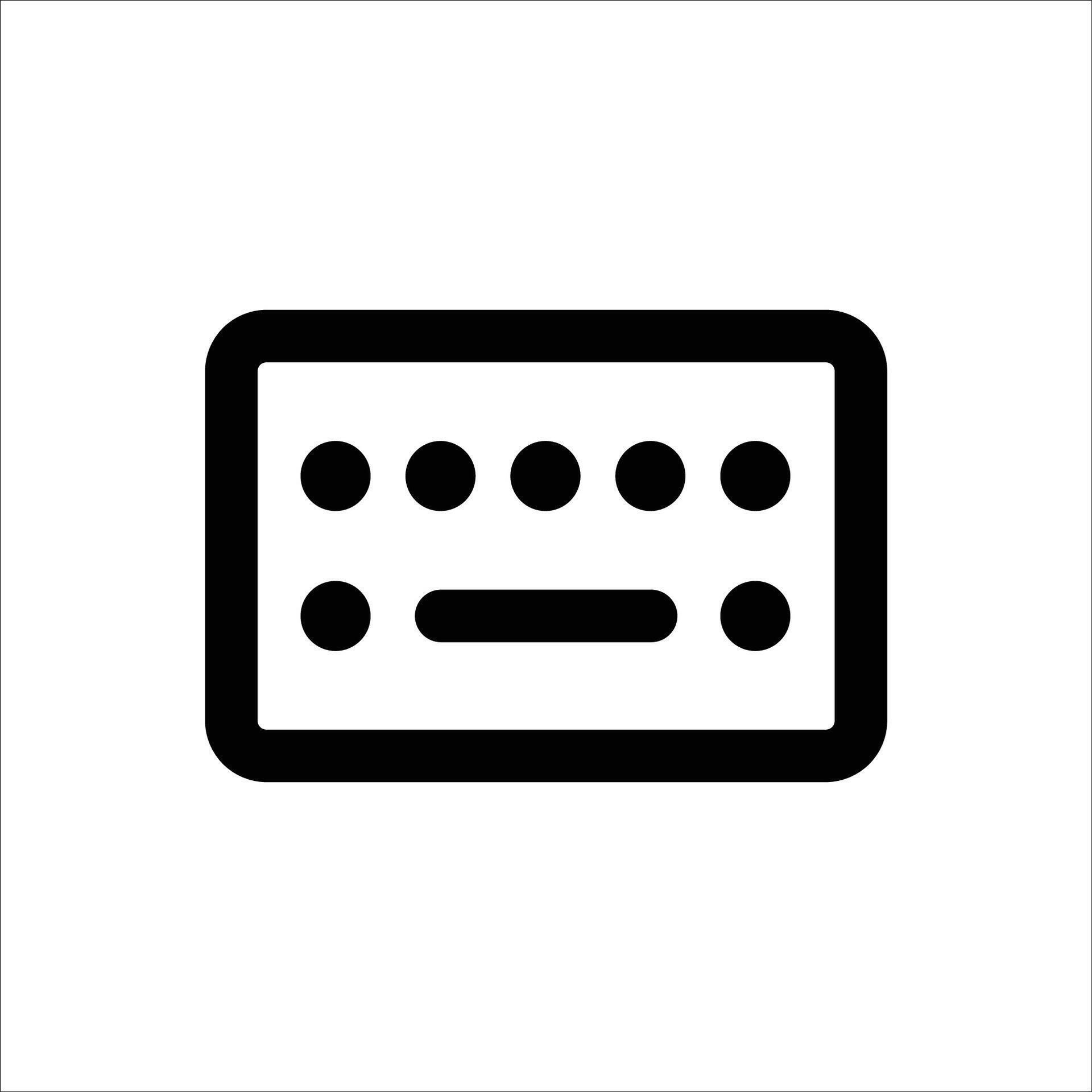 Computer Keyboard Icon Design 59064136 Vector Art at Vecteezy