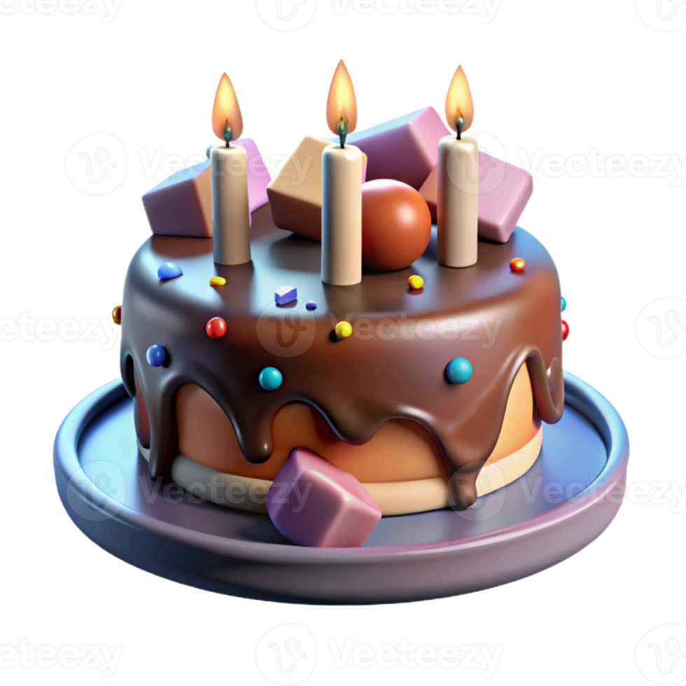 serene vintage Birthday Cake Chocolate Frosting Isolated authentic ... serene vintage Birthday Cake Chocolate Frosting Isolated authentic ...
