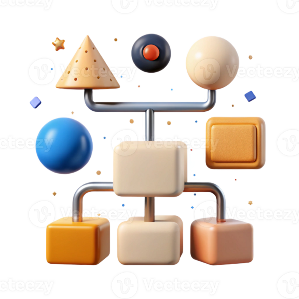 extraordinary abstract Flowchart Diagram Isolated for Process ...