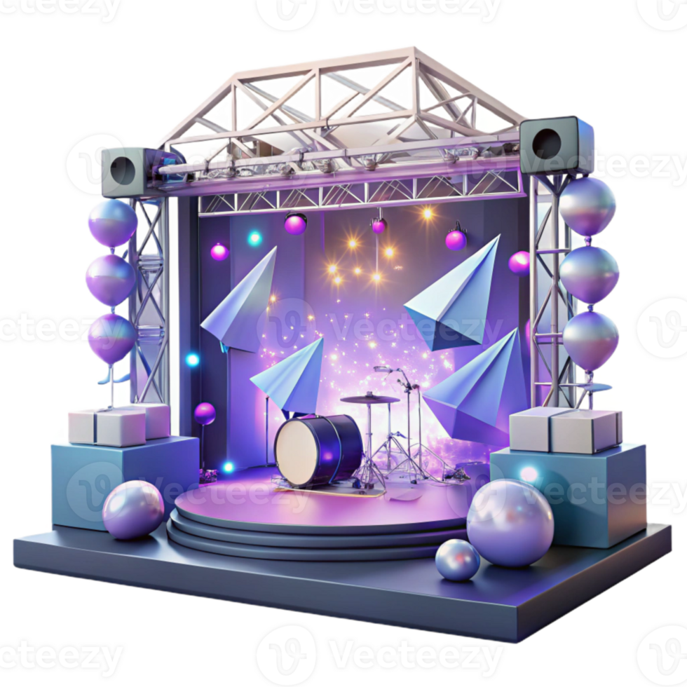 beautiful classic Concert Stage with Stage Manager Desk Isolated for ... beautiful classic Concert Stage with Stage Manager Desk Isolated for ...