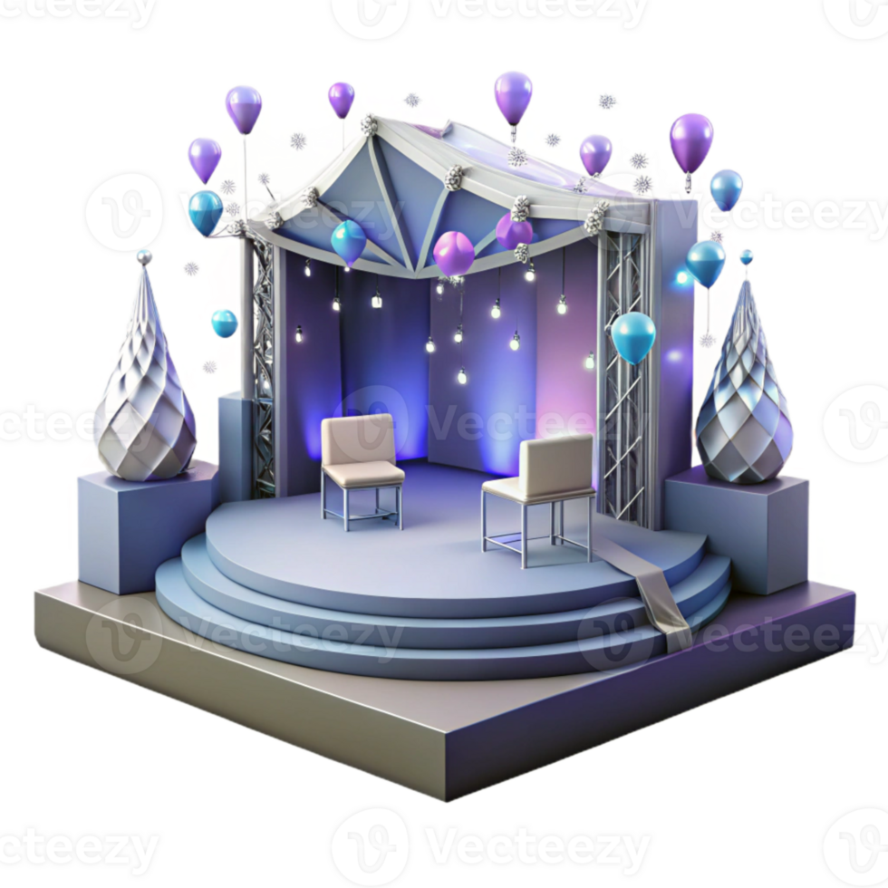 dramatic creative Concert Stage with Stage Manager Desk Isolated for ... dramatic creative Concert Stage with Stage Manager Desk Isolated for ...