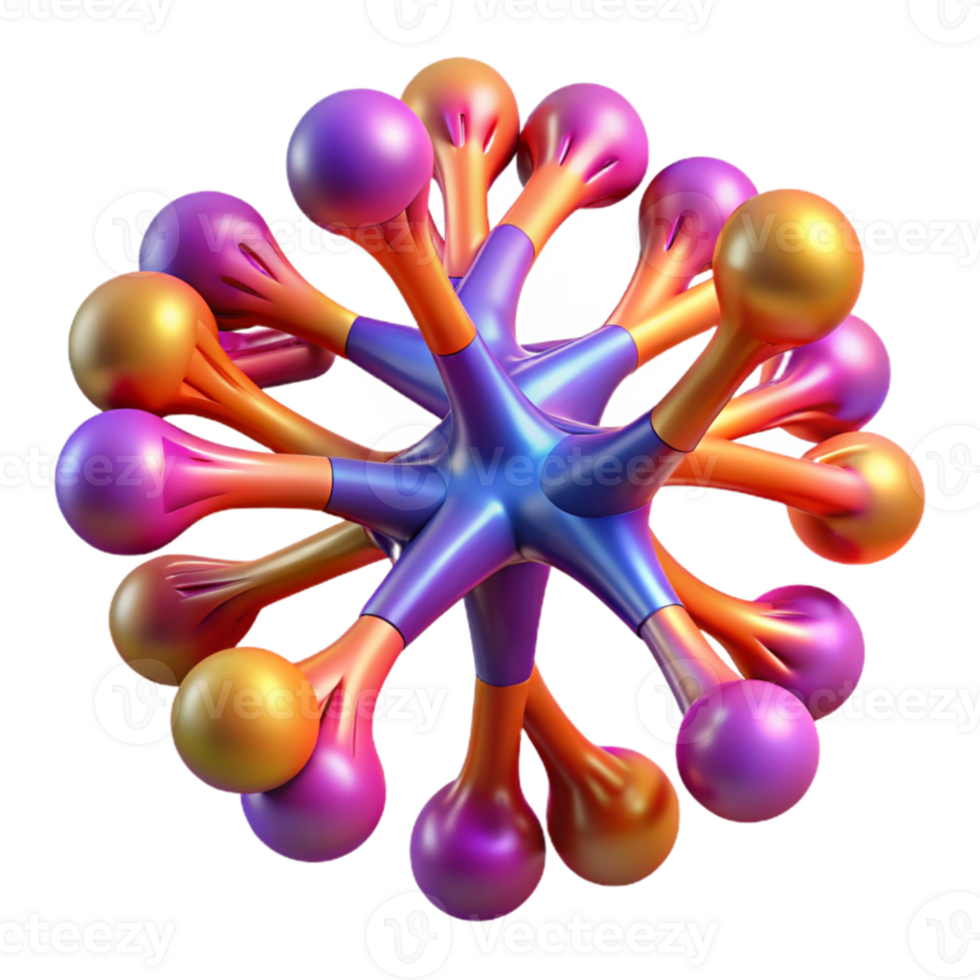 Vibrant Rustic A Complex Fractal Structure Resembling A Branching Tree