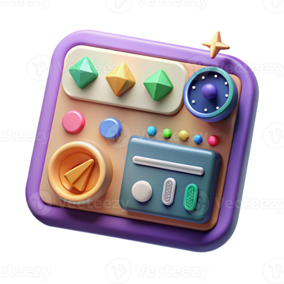 Magnificent Artistic Dashboard Interface Ui Elements Cutout For Web Applications Genuine