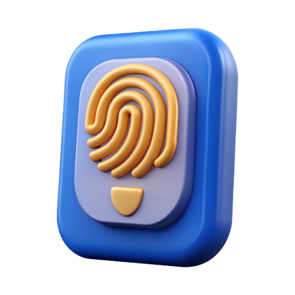 Stunning Minimalist Biometric Fingerprint Scanner Security Exclusive 59125684 Png