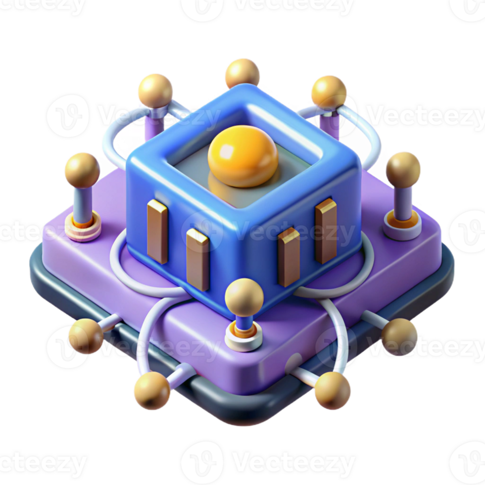 Elegant Rustic Quantum Computer Performing Complex Calculations