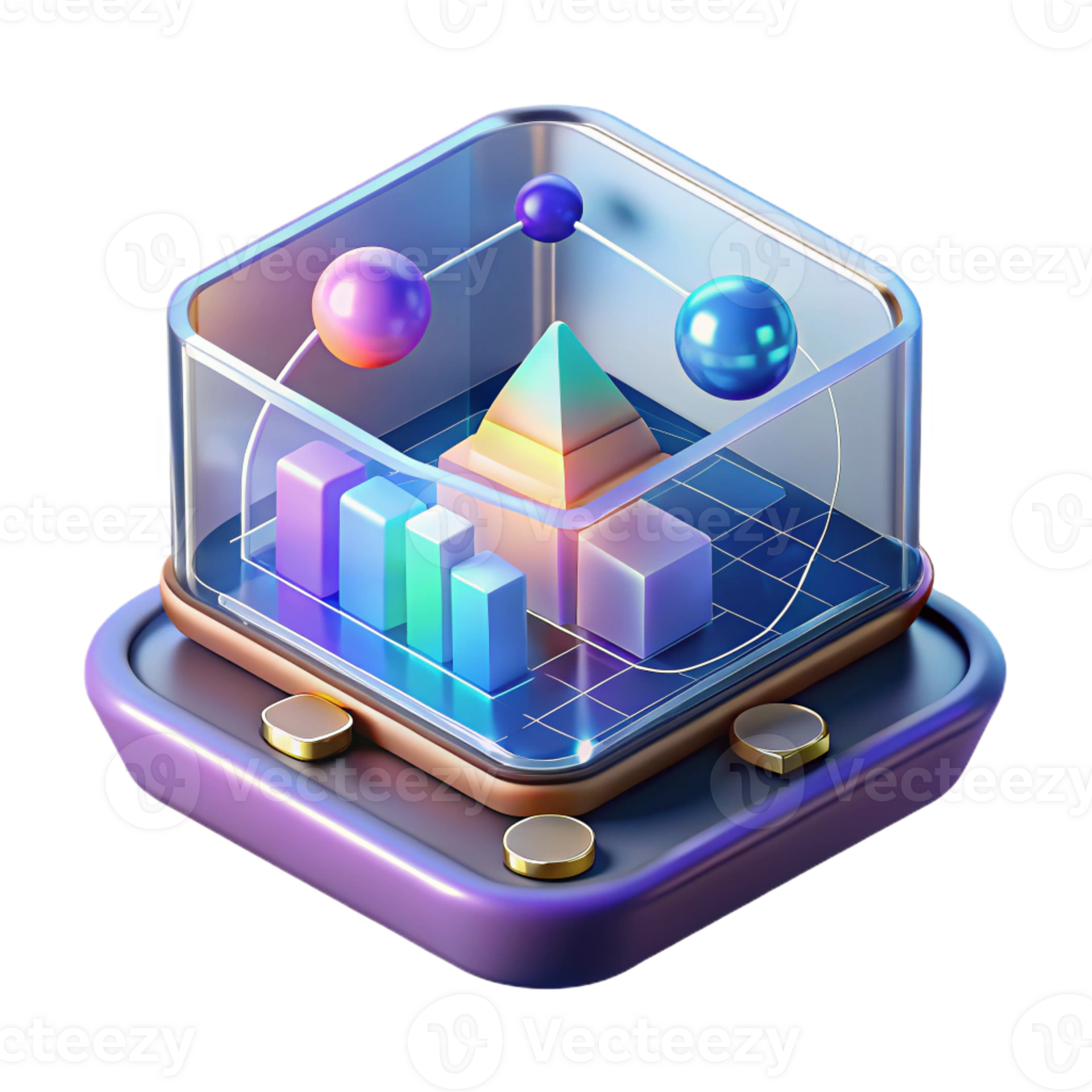 elegant rustic A close-up of a futuristic computer interface with ...