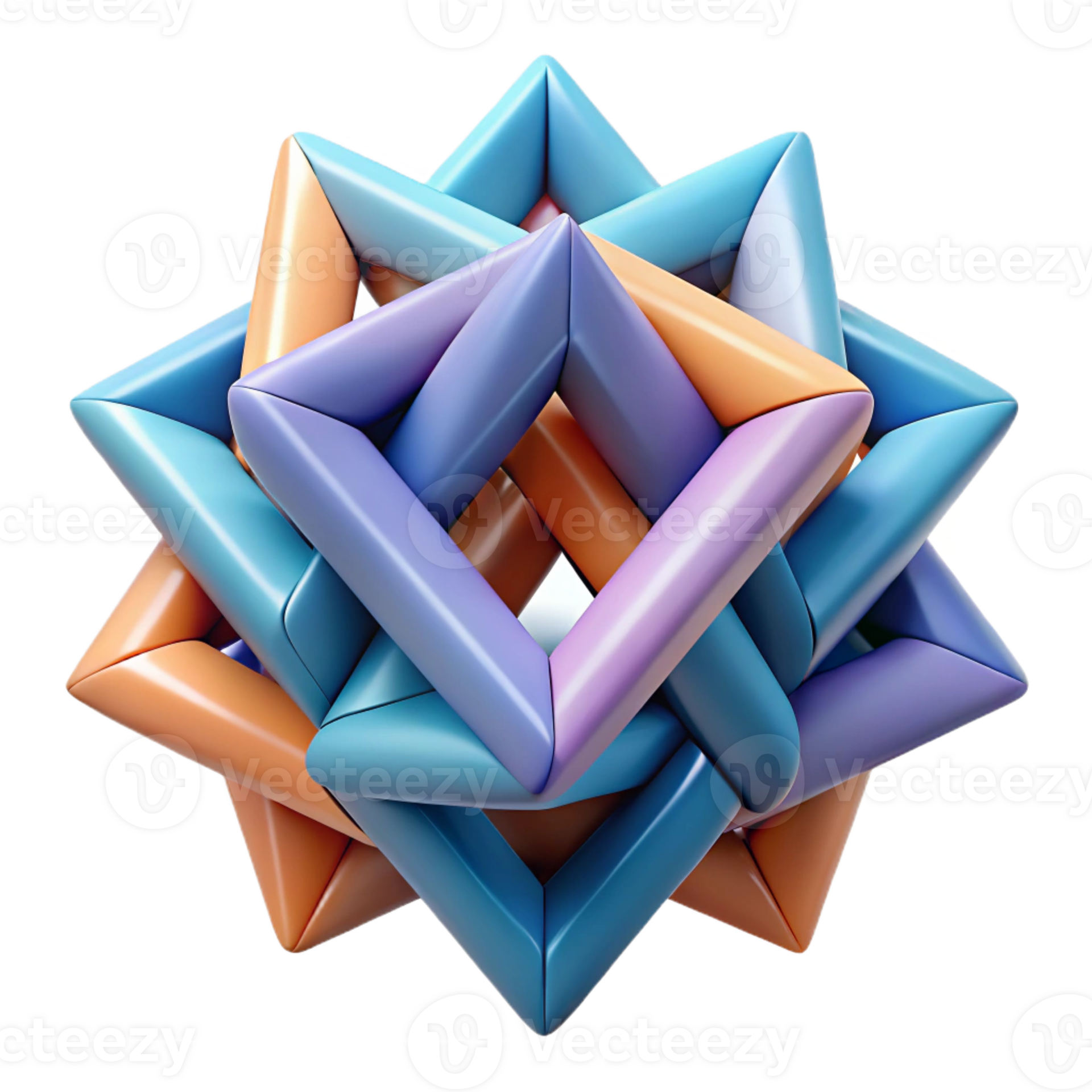 magnificent rustic Interlocking, geometric shapes in contrasting colors, with sharp, defined ...