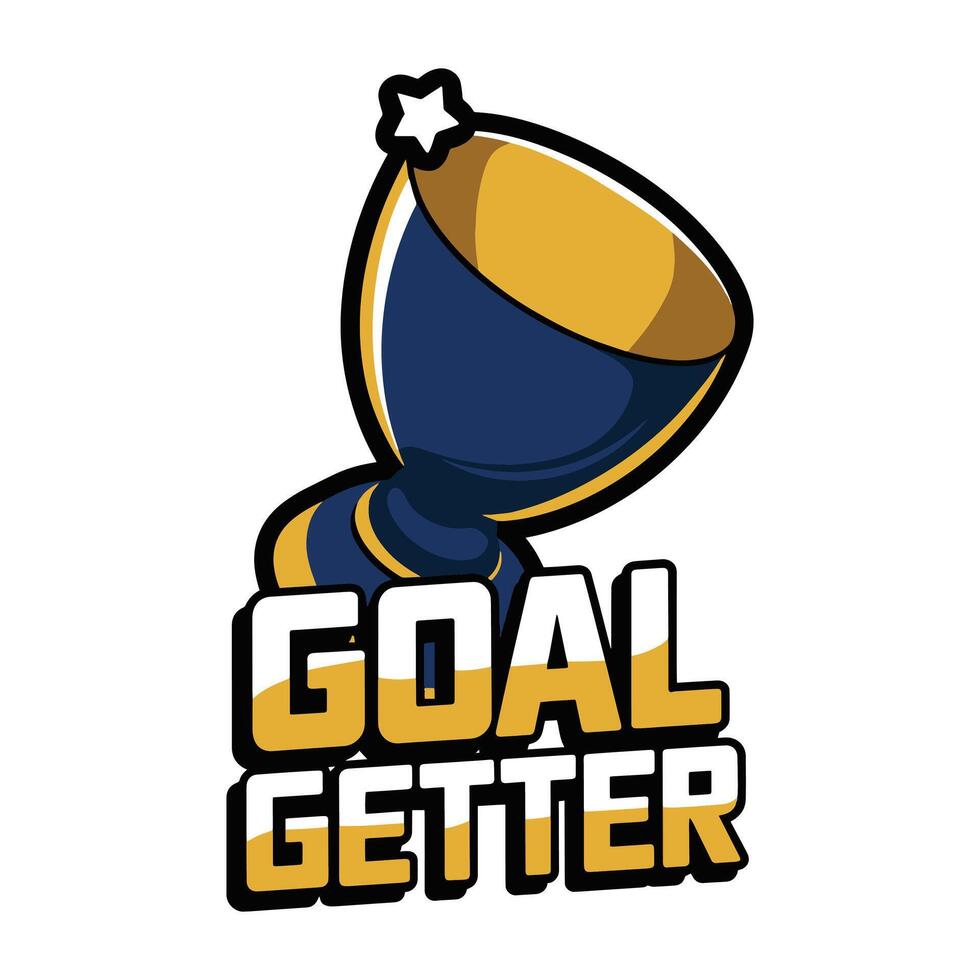 Goal Getter T Shirt Design 59245089 Vector Art at Vecteezy