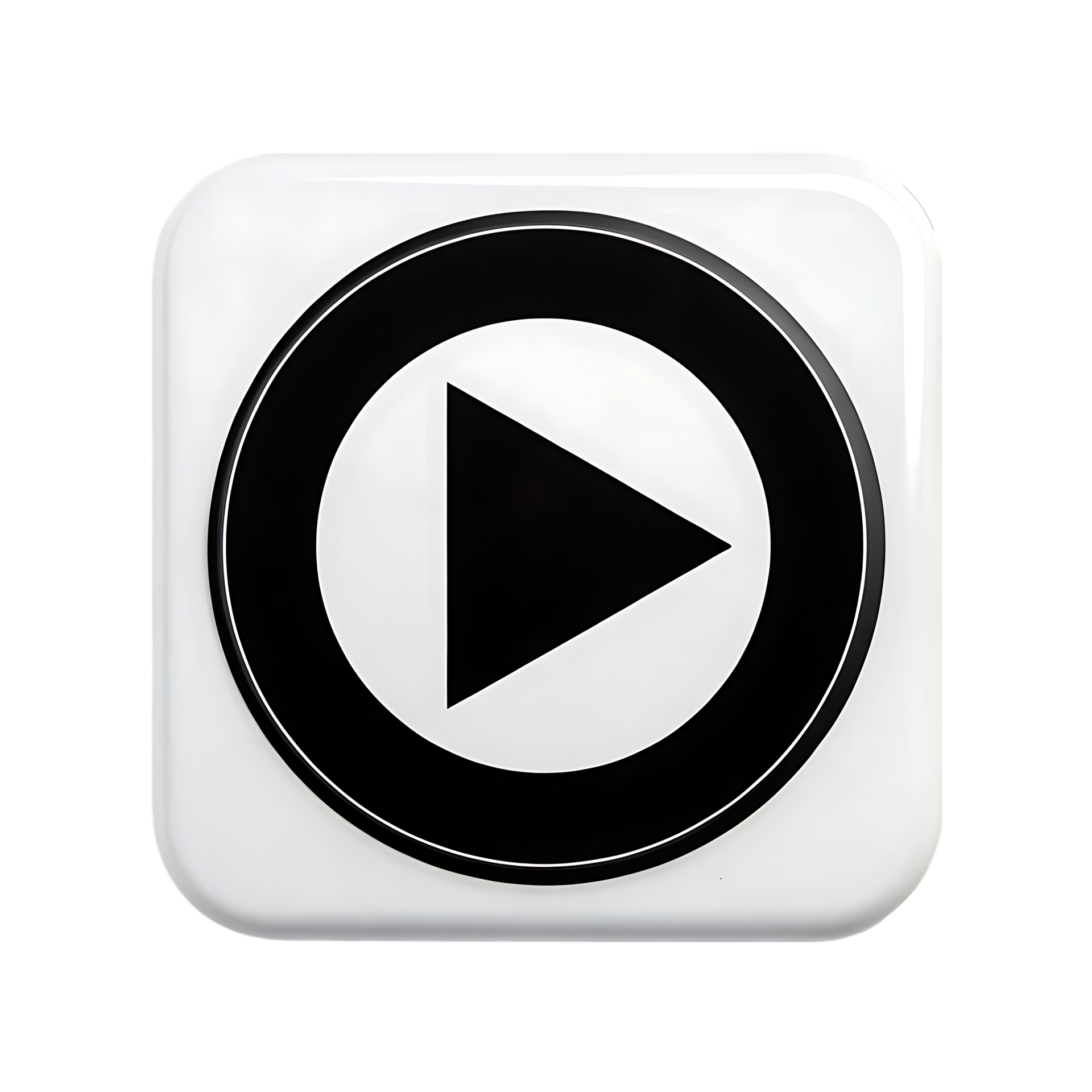 Play button icon, media player, start, begin. 59253345 PNG