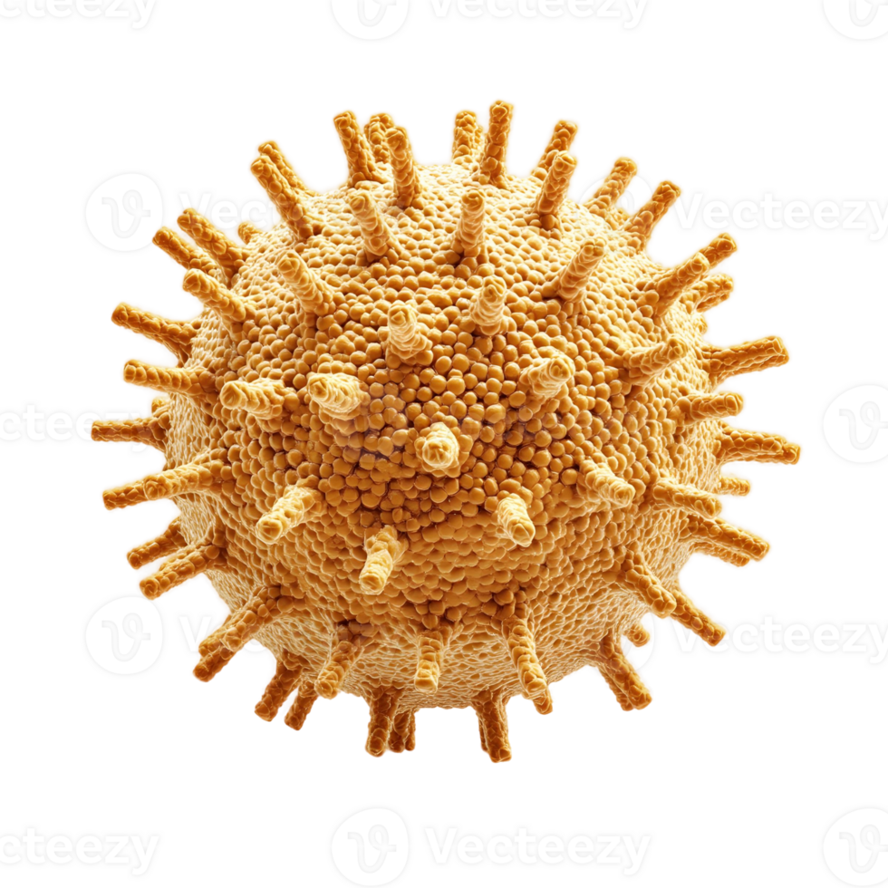 Digital representation of a microscopic virus particle with a textured ... Digital representation of a microscopic virus particle with a textured ...