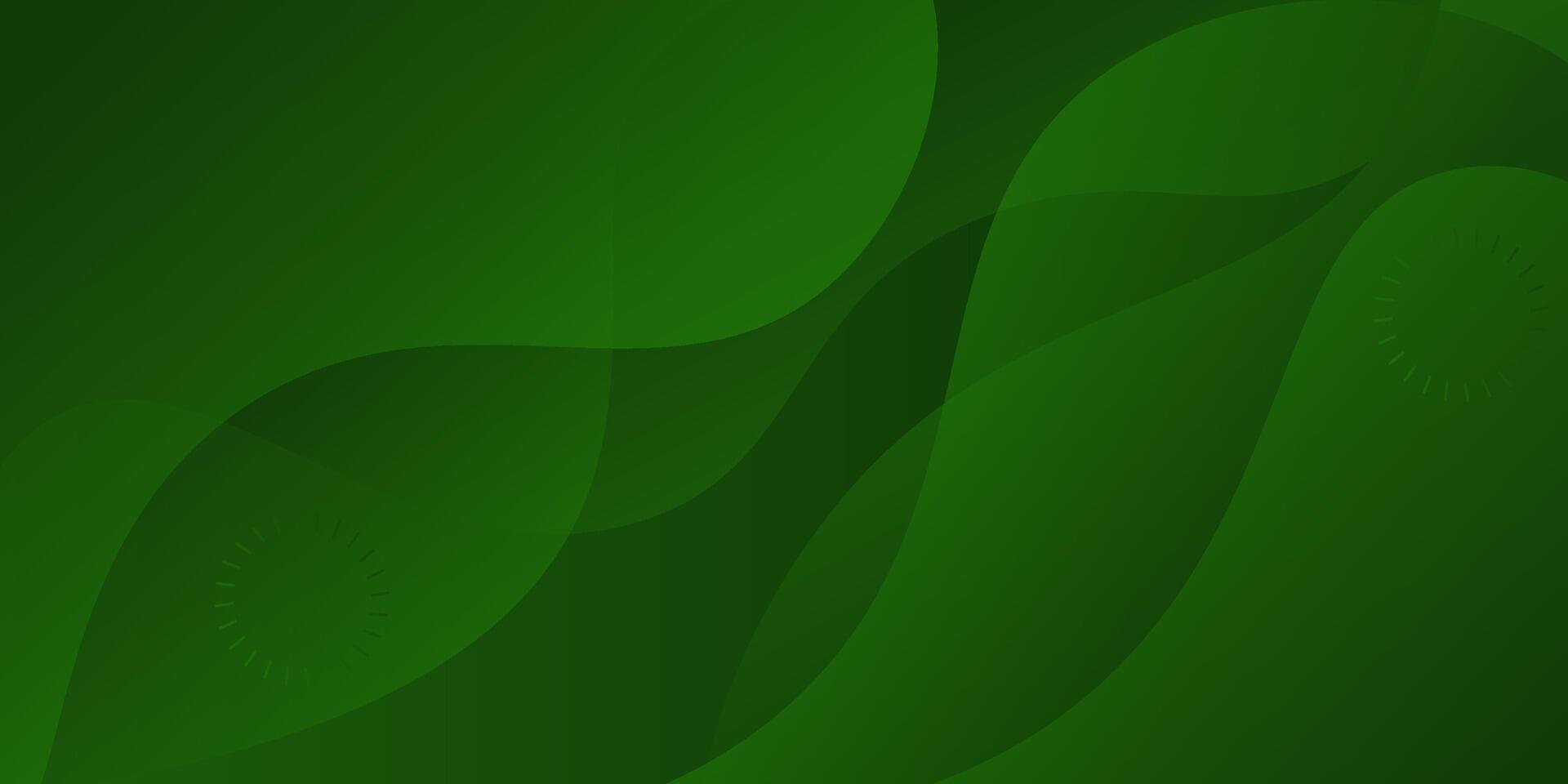 Minimal abstract green gradient color design with dynamic shape composition trendy background ...