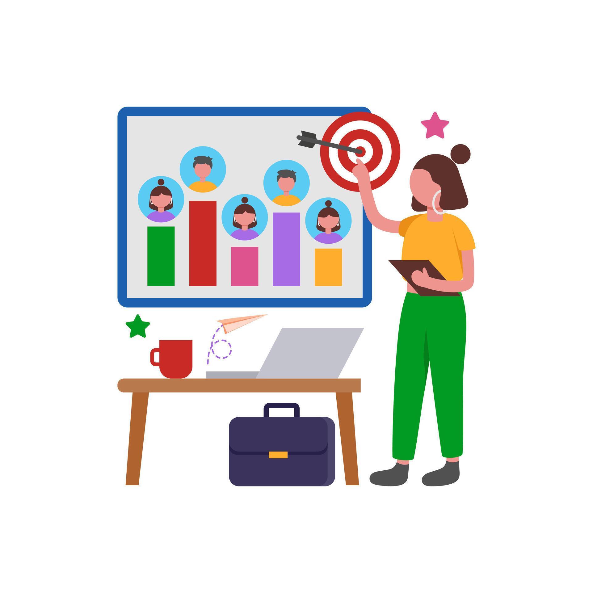 Structured Performance Review Evaluation System 59297297 Vector Art At Vecteezy