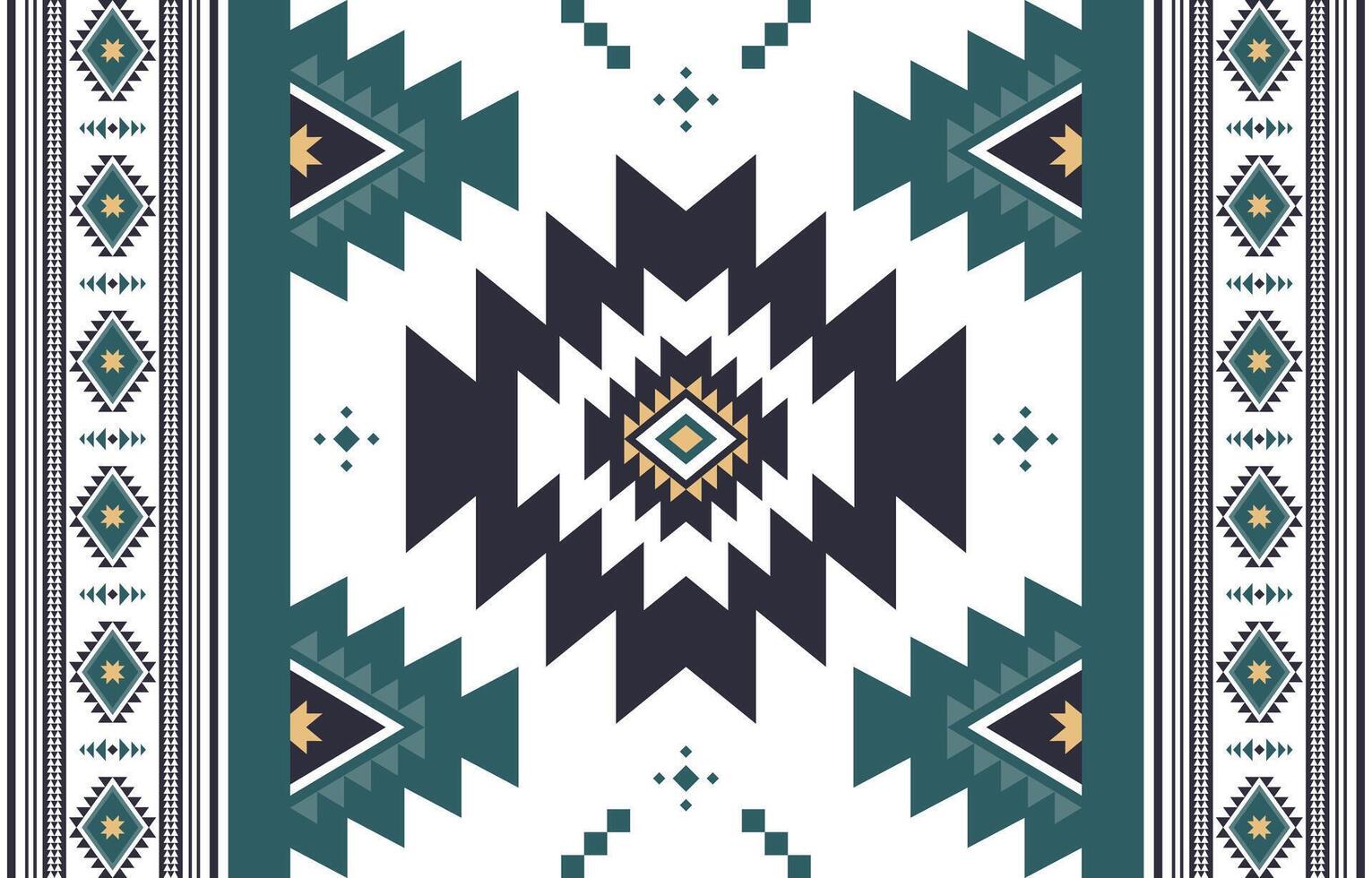 Native american indian ornament pattern geometric ethnic textile ...