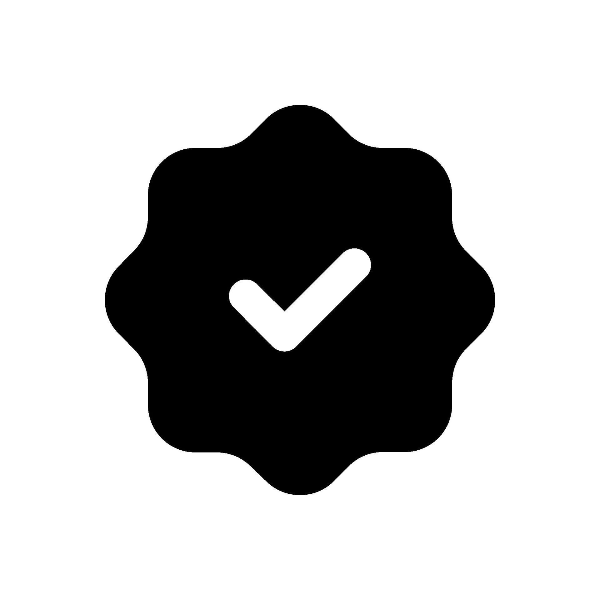 Verified Badge Icon. Tick Check Mark OK Approved Approval Sign. Checkmark Account Verification ...