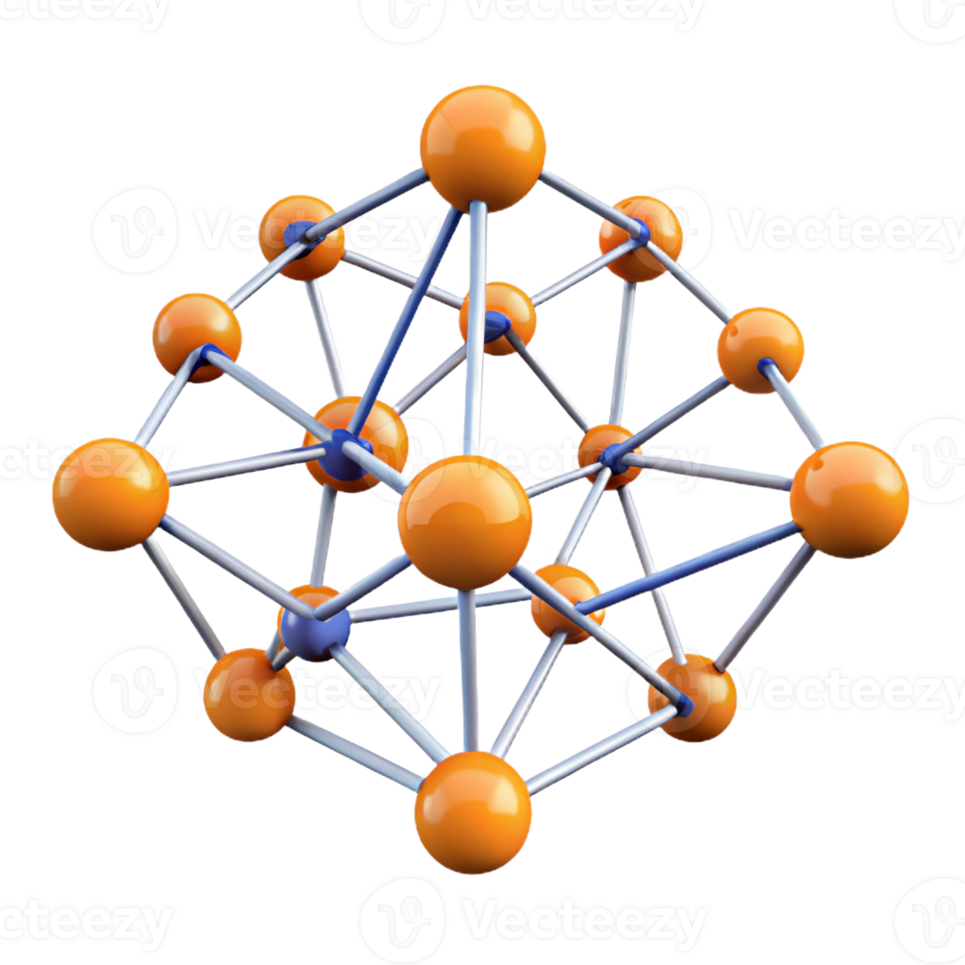 elegant creative A network of interconnected nodes pulsing with data, complex web of lines and ...