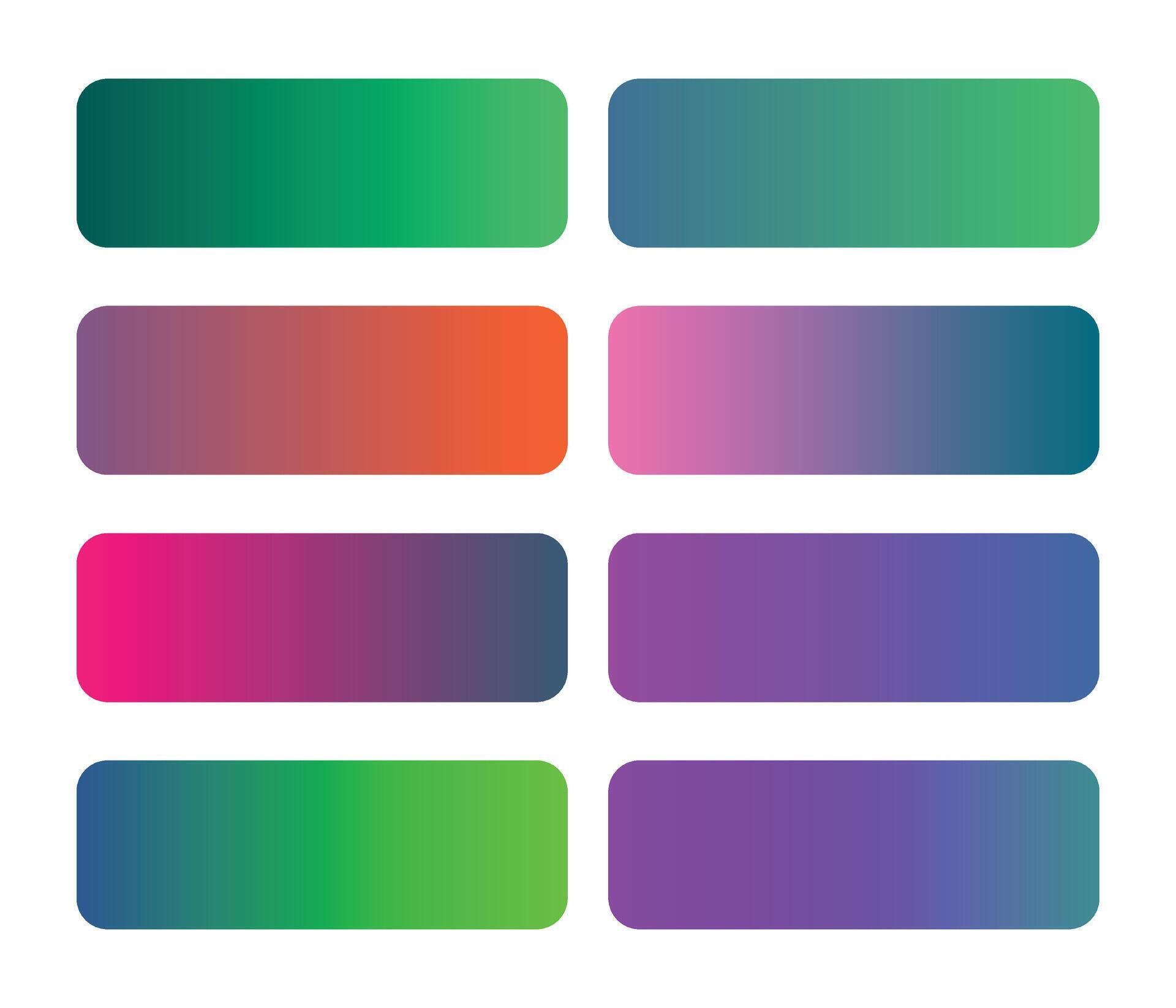 Set of gradients palette background 59343176 Vector Art at Vecteezy