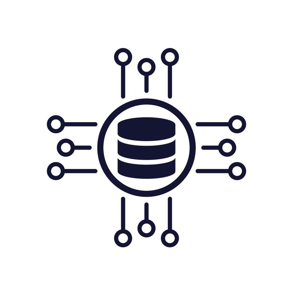 data sources icon, data management concept 59366493 Vector Art at Vecteezy