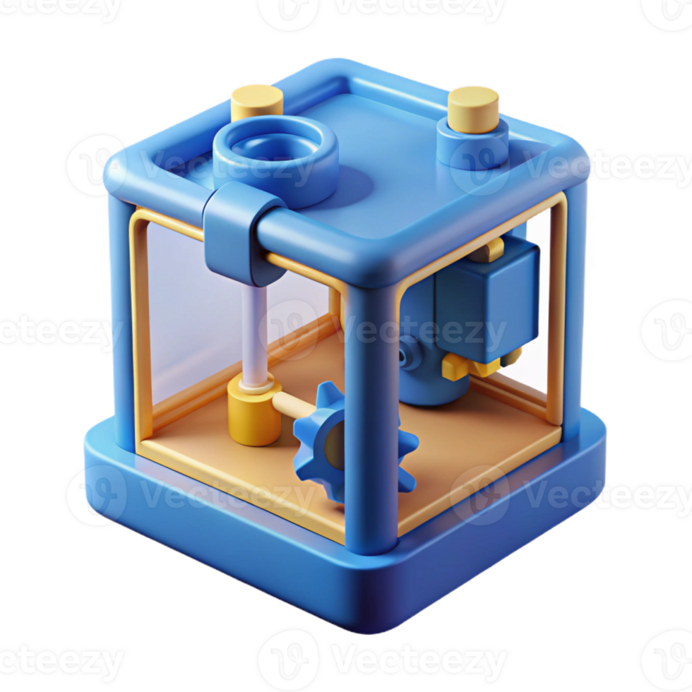 Extraordinary Artistic A 3d Printer Creating A Complex Intricate Object High Resolution