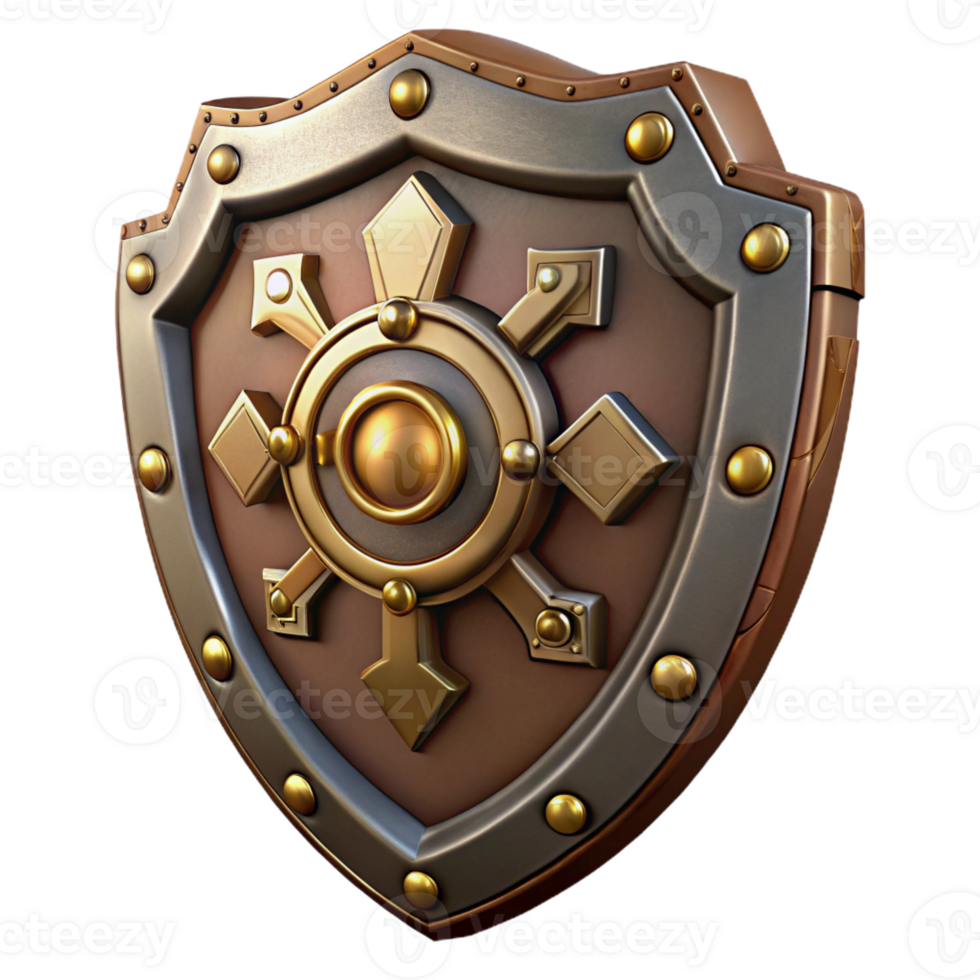 extraordinaire moderne steampunk bouclier avec complexe ferronnerie et ...