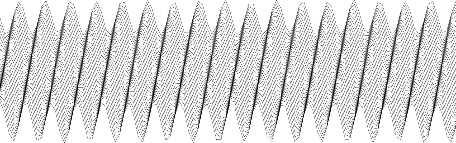 Abstract Wave Pattern Design For Creative Backgrounds And Textures